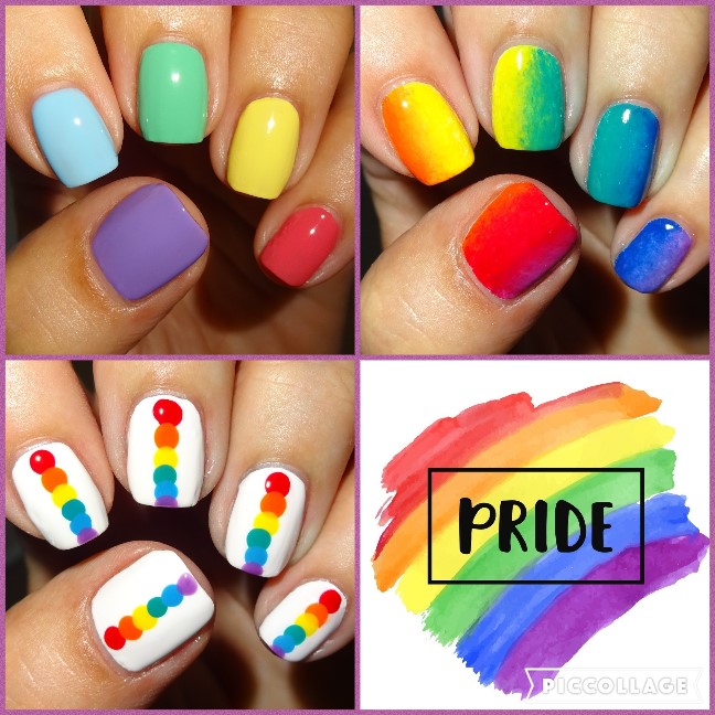 Wendy's Delights: Rainbow Nails for Gay Pride