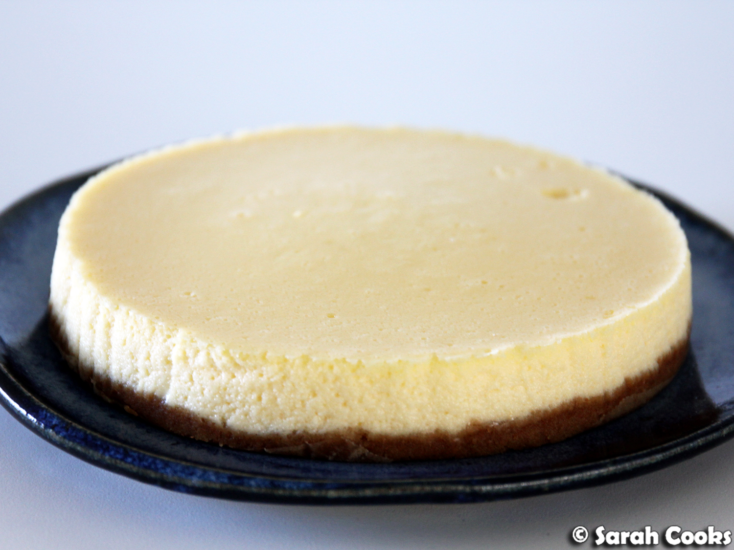 Sarah Cooks: Small Cheesecake