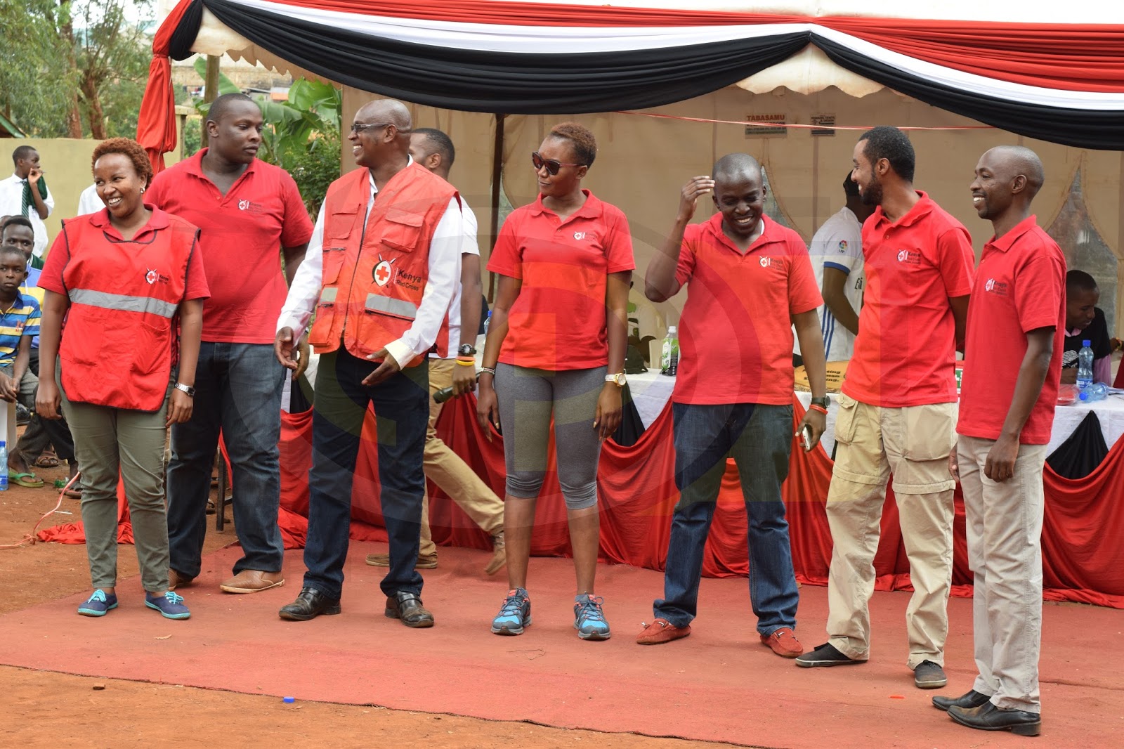 Kenya Red Cross Thika Branch Members Humanity Walk Flagged Off. - Thika ...