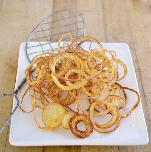 Shoestring Onion Rings | The View from Great Island