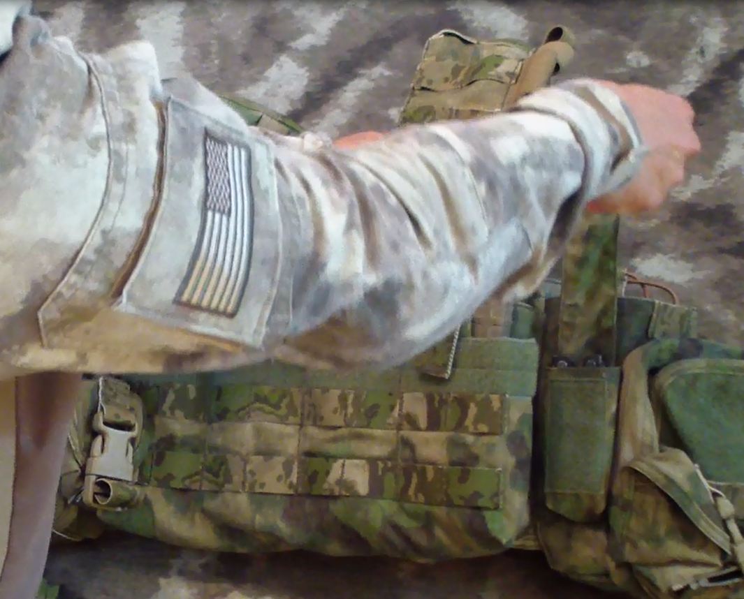 OPS ENHANCED COMBAT CHEST RIG IN A-TACS FG: OPS ENHANCED COMBAT CHEST RIG