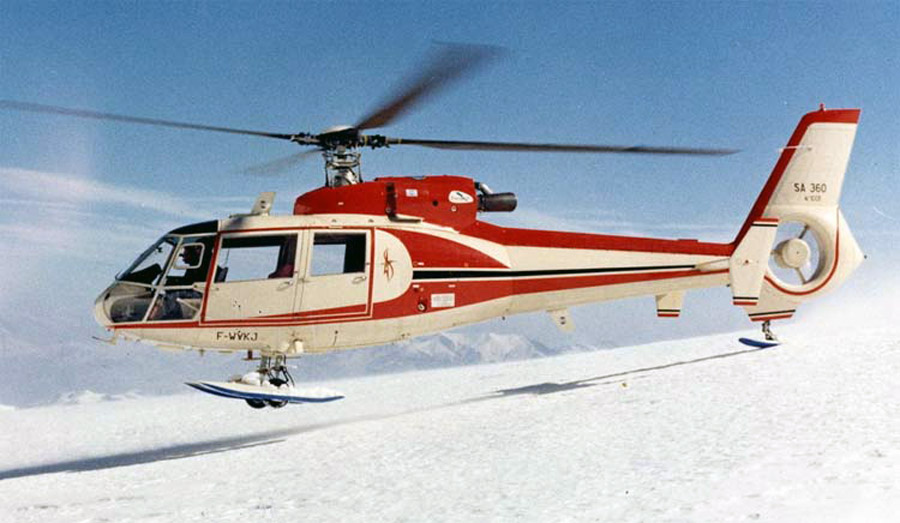 nhungdoicanh: Aérospatiale SA-360/361 Dauphin