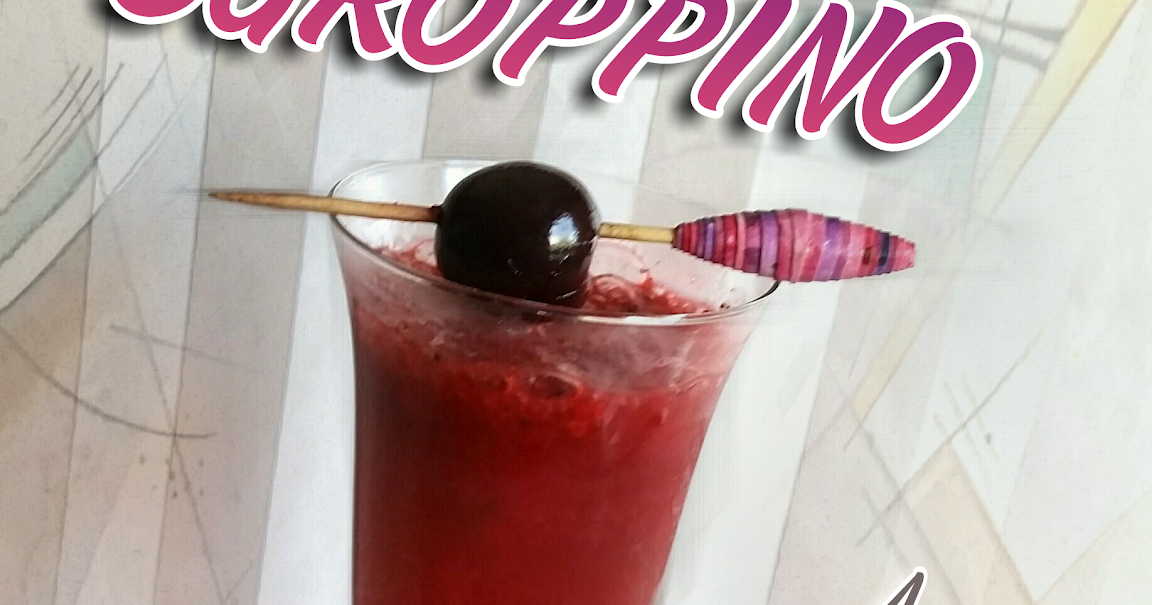 The MARTINI DIVA: The RASPBERRY SGROPPINO, An Italian Inspired Cocktail