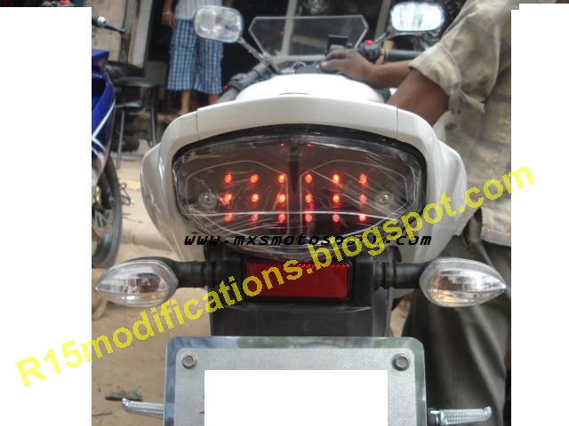 LED Tail Light In R15 ~ R15 MODIFICATIONS By Rahul Harwani