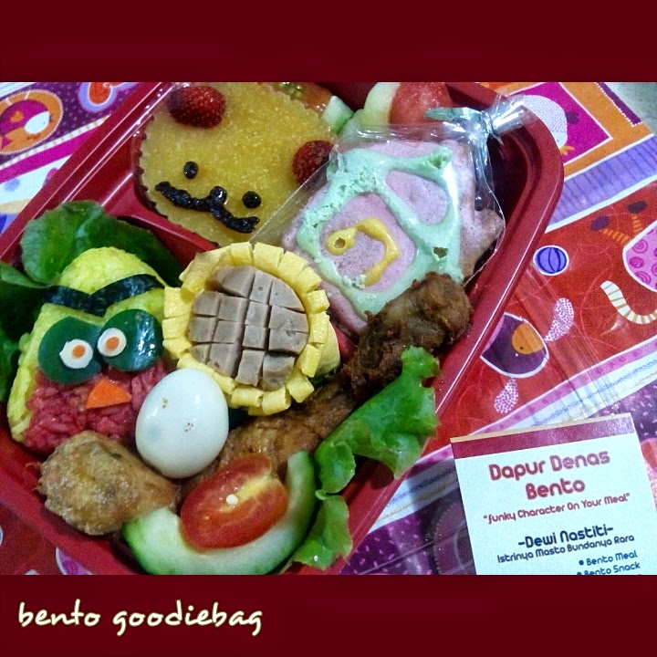 Notes from Denas: Bento; Alternatif Sehat Bingkisan Ulang Tahun