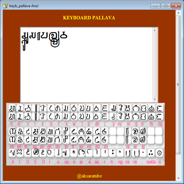 aksaratube: Download Font Pallava Ansi