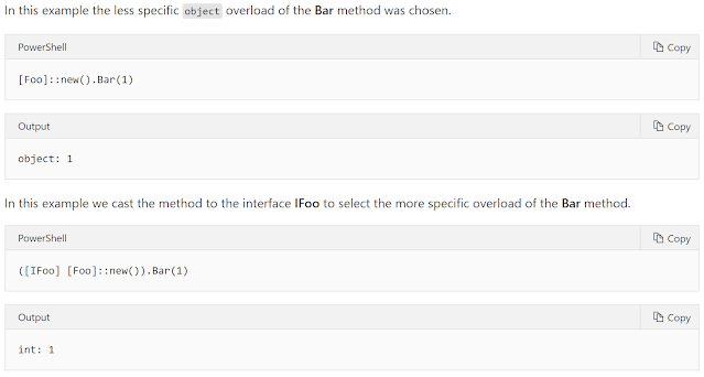 Jan David Narkiewicz Developer Powershell Constructor And Method Overloading