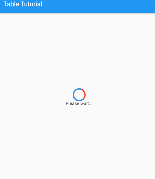 D.Tech Academic: Flutter Live Data with DataTable Widget