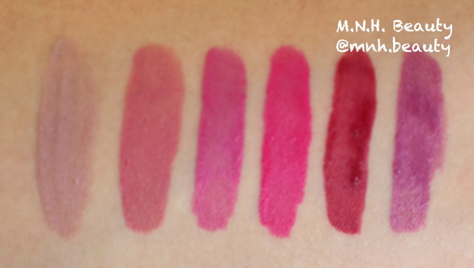M.N.H. Beauty: SWATCHES: Rimmel Provocalips 16HR Kiss-Proof Lip Colour