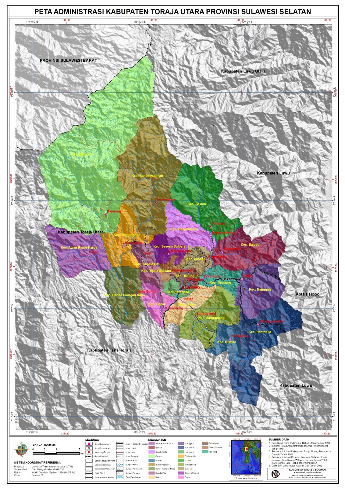 Komunitas ATLAS: Kabupaten Toraja Utara