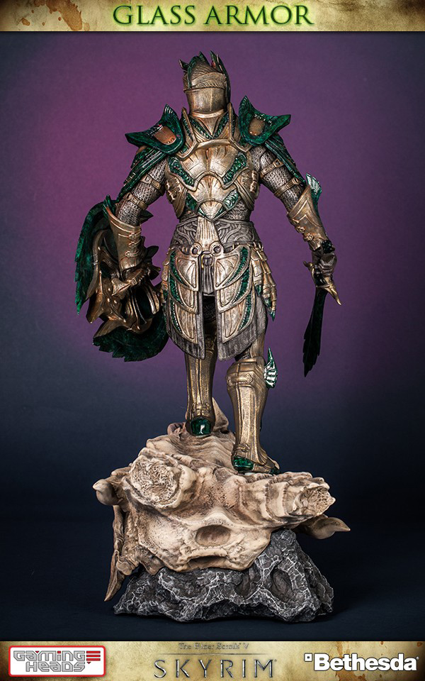 The Elder Scrolls V: Skyrim - Glass Armour (Gaming Heads)