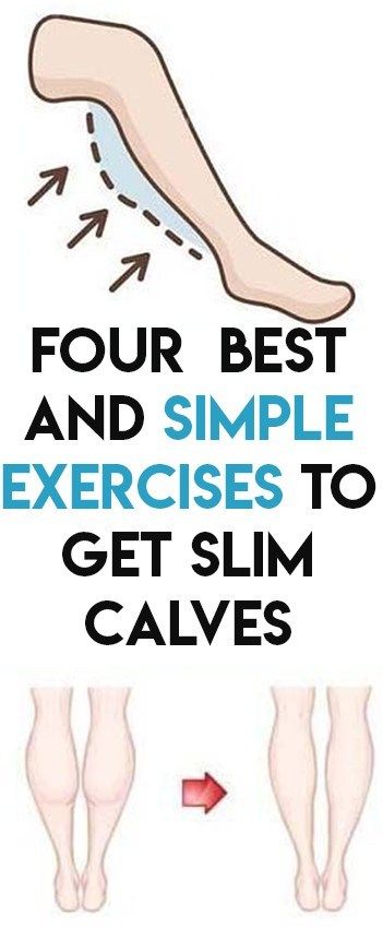 Four Best And Simple Exercises to Get Slim Calves - Healthy Lifestyle