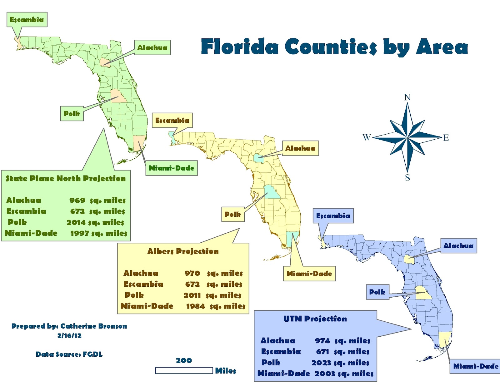Seadottir'sGISblog: Projections Part 1 Lab