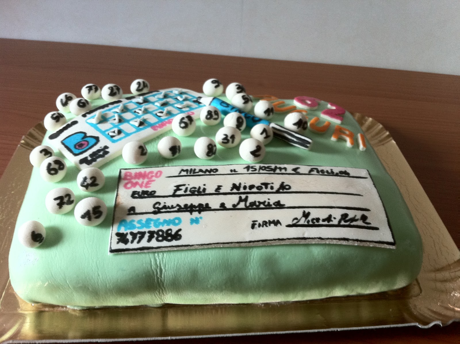 LE MADRINE DELLE TORTE: TORTA BINGO