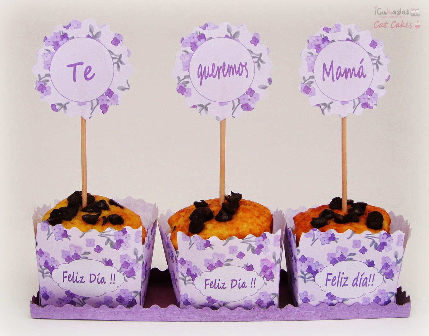iCukadas: Muffins personalizados para el Día de la Madre