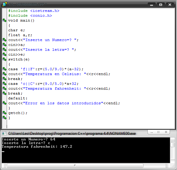 Programacion Estructurada: Practica No. 4