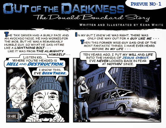 Disciple's Sketchbook: Out of the Darkness - The Donald Bouchard Story