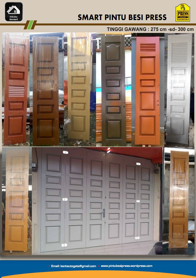 SMART PINTU BESI PRESS: Pintu Besi Press Melipat Ruko