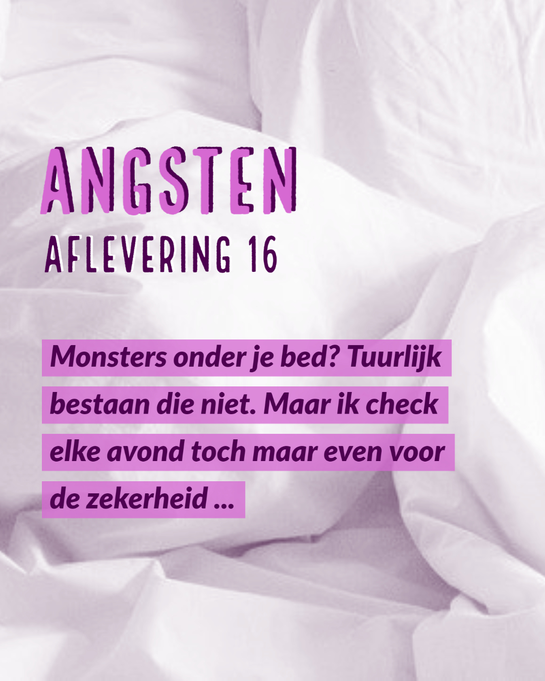 7 irreële angsten die zo herkenbaar zijn!