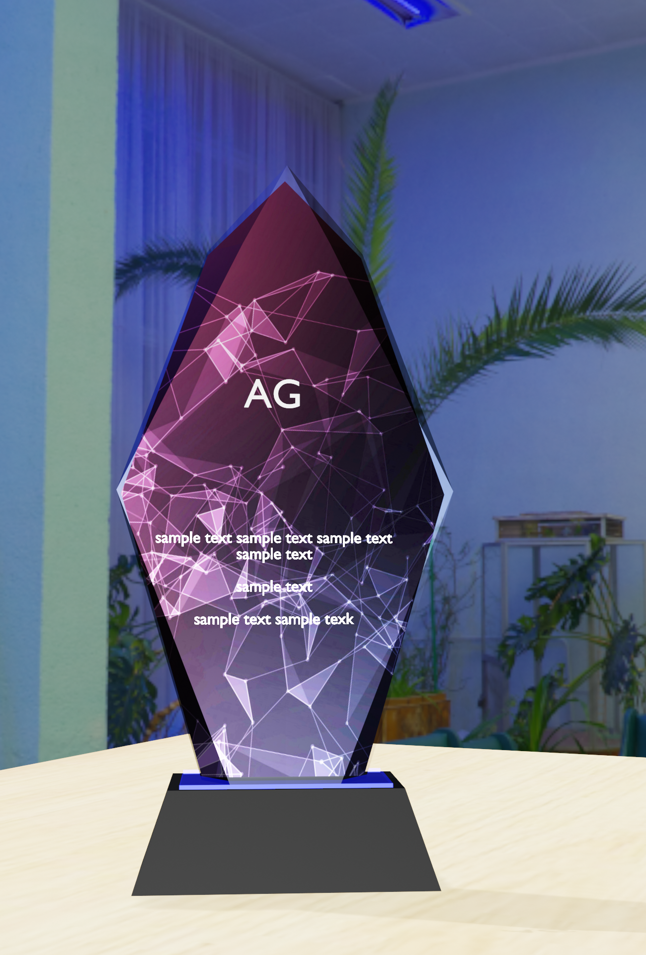 Plakat Akrilik Segi 7 bevel - Pusat dan Tempat Pembuatan Penjualan ...