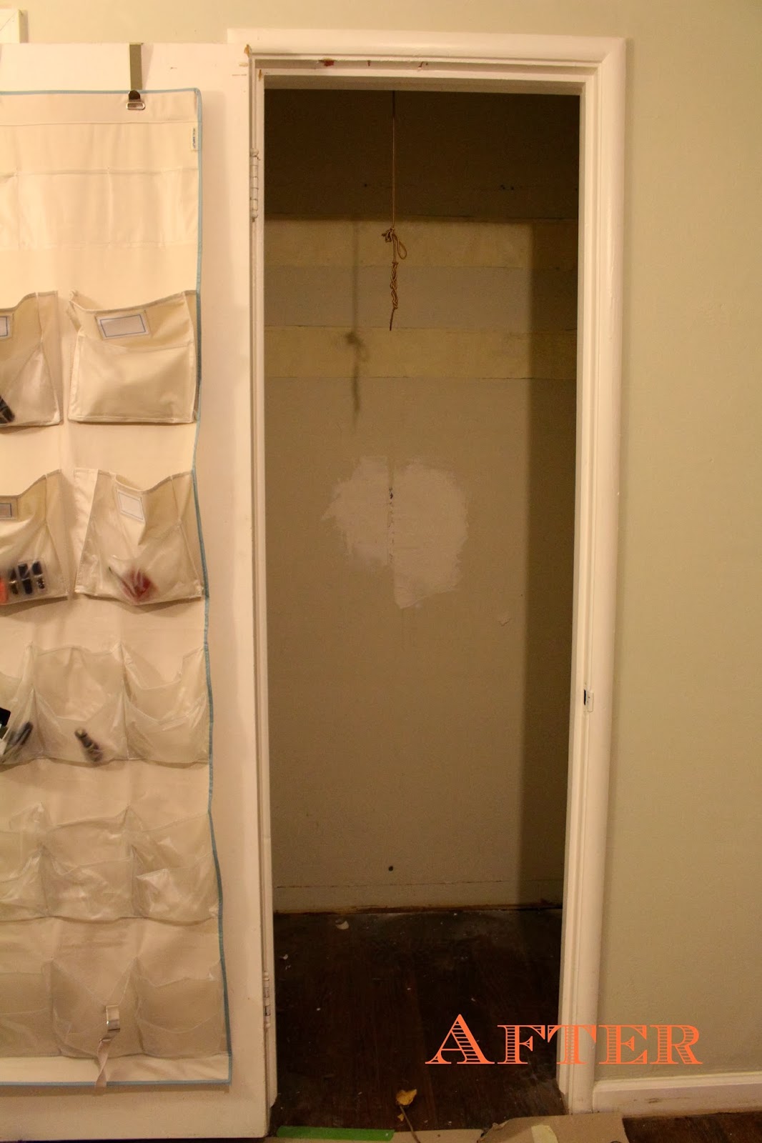 Life On Elizabeth: Tips on Tearing Down a Built-In Closet