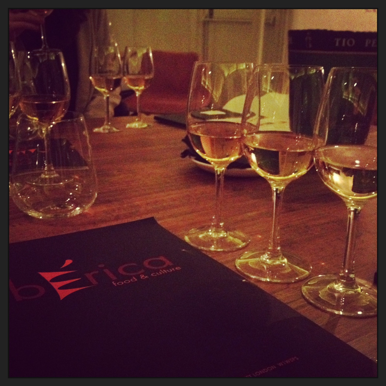 Sherry Tasting @ Iberica - The Runner Beans