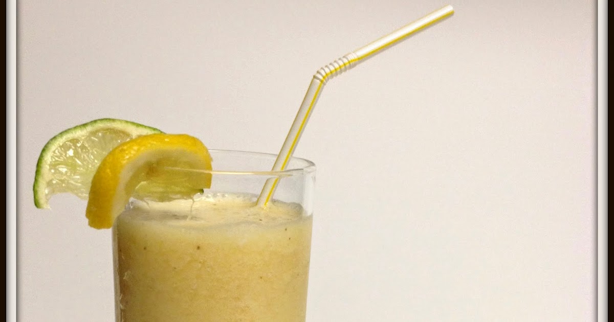 Cookaholic Wife Improv Challenge Lemon Lime Smoothie