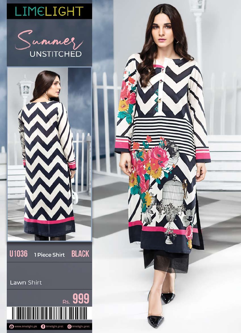 LIMELIGHT SUMMER UNSTITCHED COLLECTION 2020 VOLUME 1