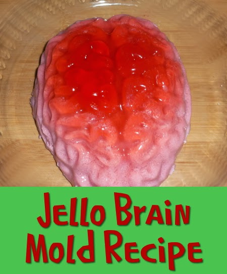 Jello Brain Mold Recipe for Halloween