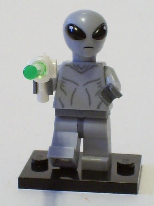 That Figures: REVIEW: Lego Minifigures Series 6 - Grey Alien