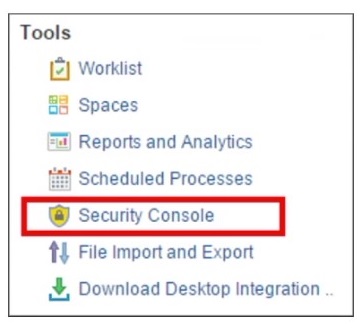 The Oracle Prodigy: Overview of the Security Console in Oracle Fusion ...