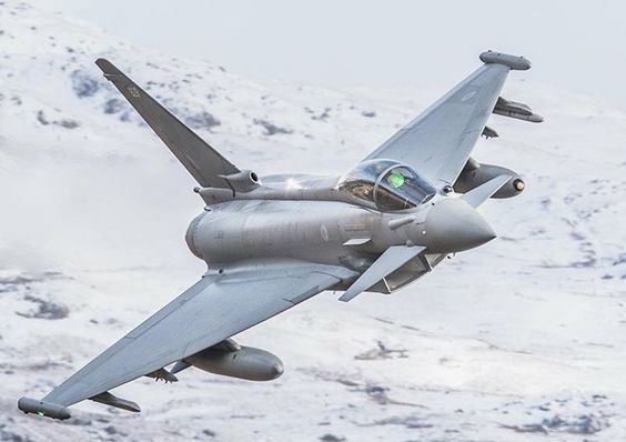 Military and Commercial Technology: Royal Air Force Typhoon jets to ...