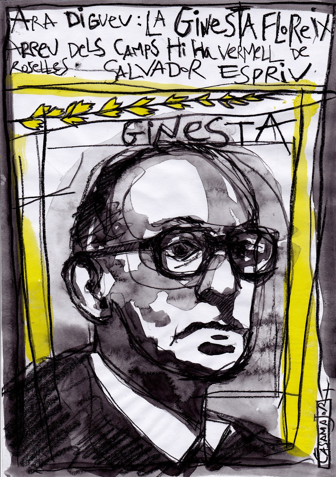 Avet Verd. Alexandra Grebennikova: "La ginesta floreix"