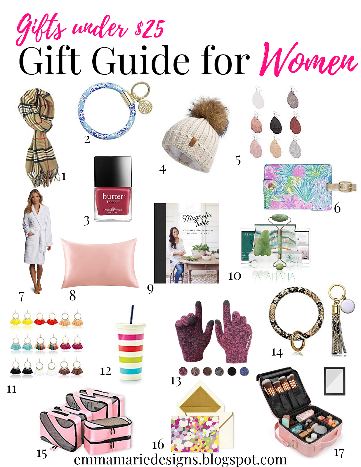 Ultimate Gift Guide for Women - Emma Marie Designs