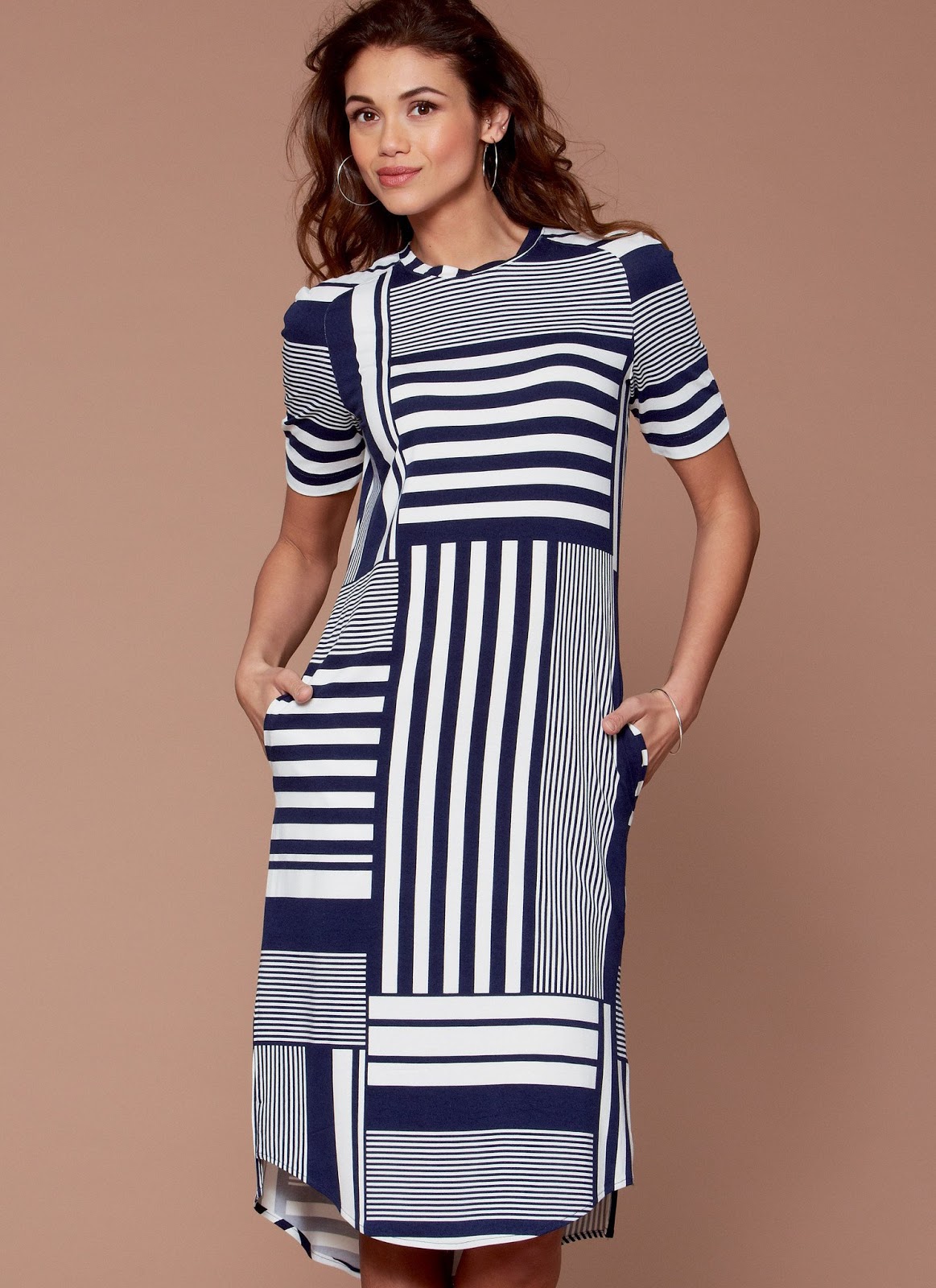 #SewAngelicThreads: Sewing for Beginners. The Lady in Red - a fab dress ...