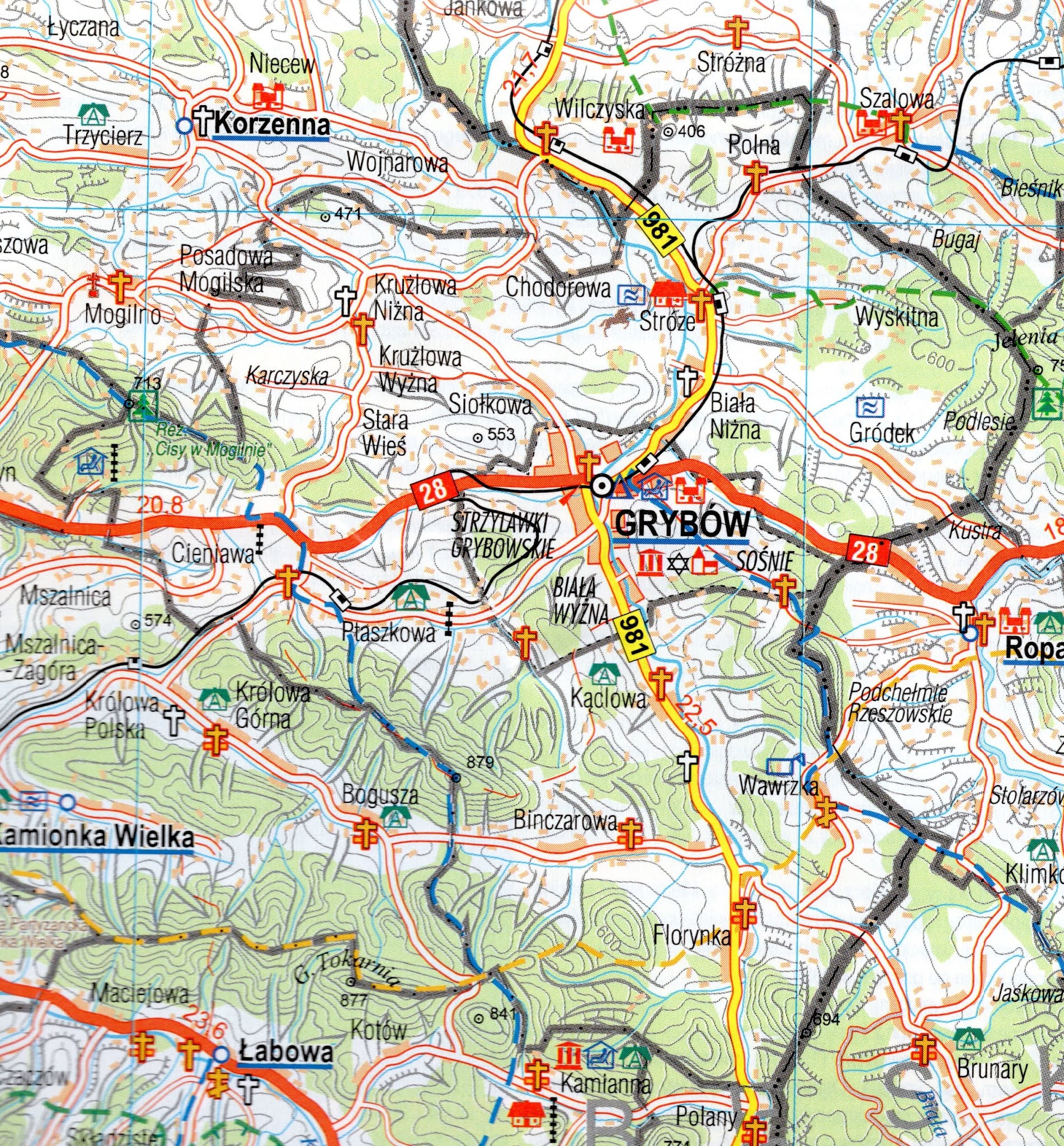 Wojtek z Roztoki. : Powiat nowosądecki herby