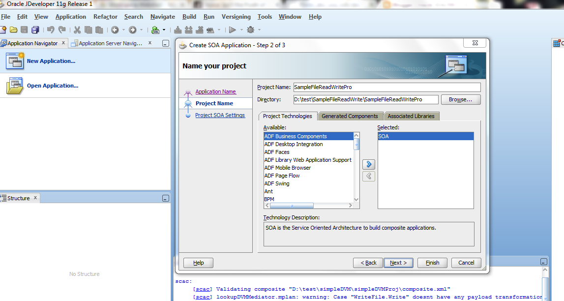 Oracle Soa File Read And Write Example Using Mediator And File Adapter ~ Oracle Soamiddleware