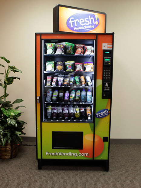 The World's First Healthy Vending Machine - Fresh Healthy