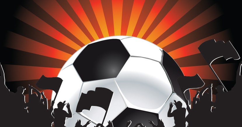 Banner Bóng đá file Vector - công ty in ấn