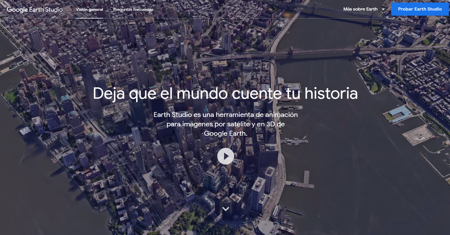 Cartografía Digital: Google Earth Studio