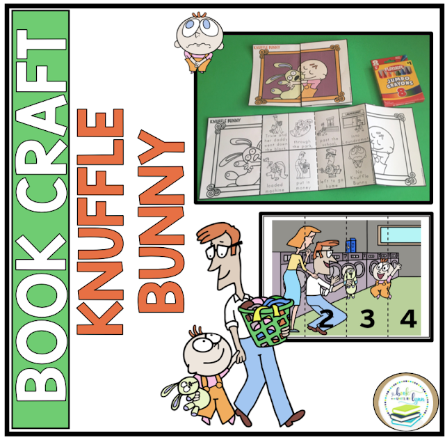 KNUFFLE BUNNY BOOK CRAFT ~ Book Units by Lynn