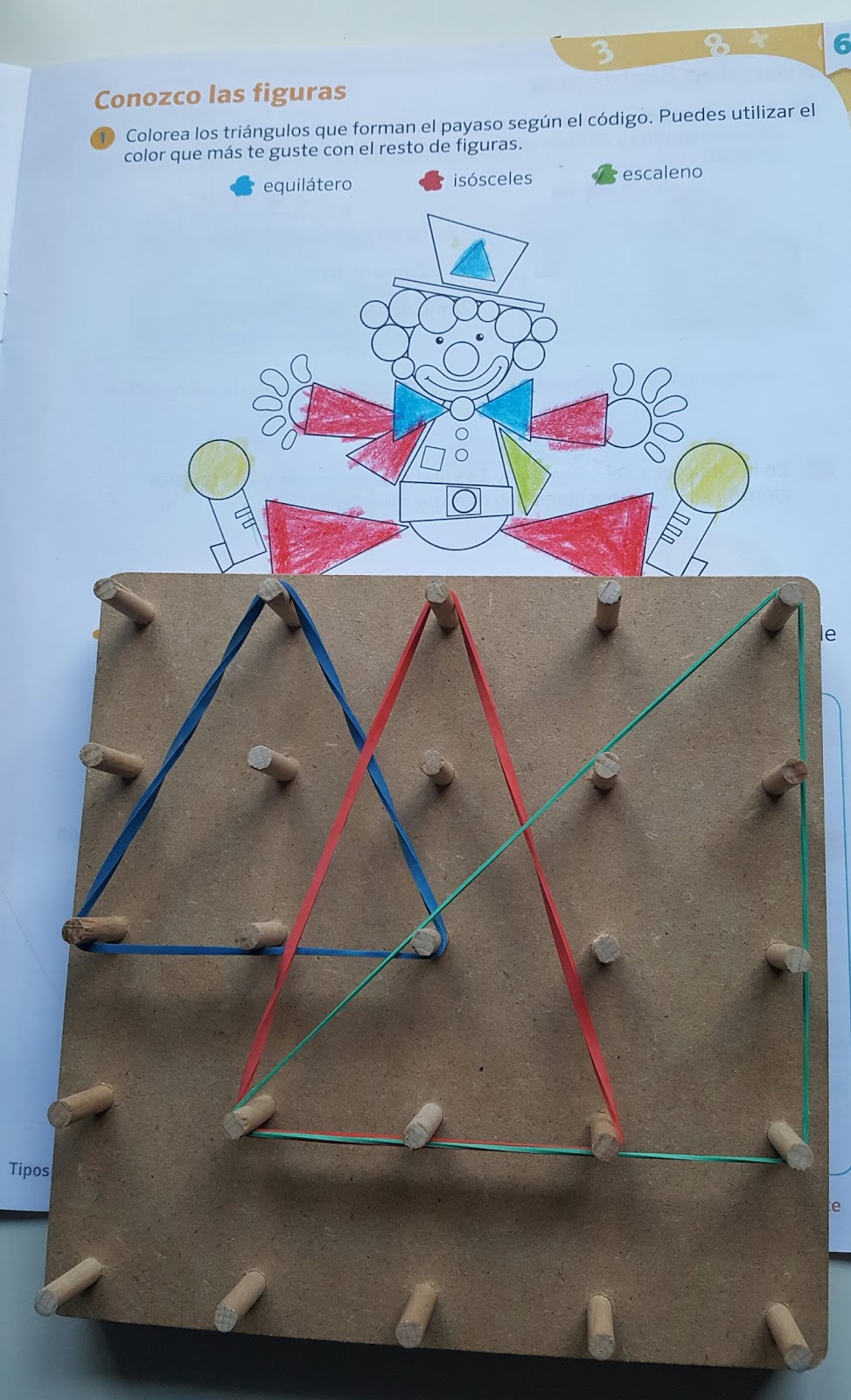 CRECIENDO FELICES: EL GEOPLANO