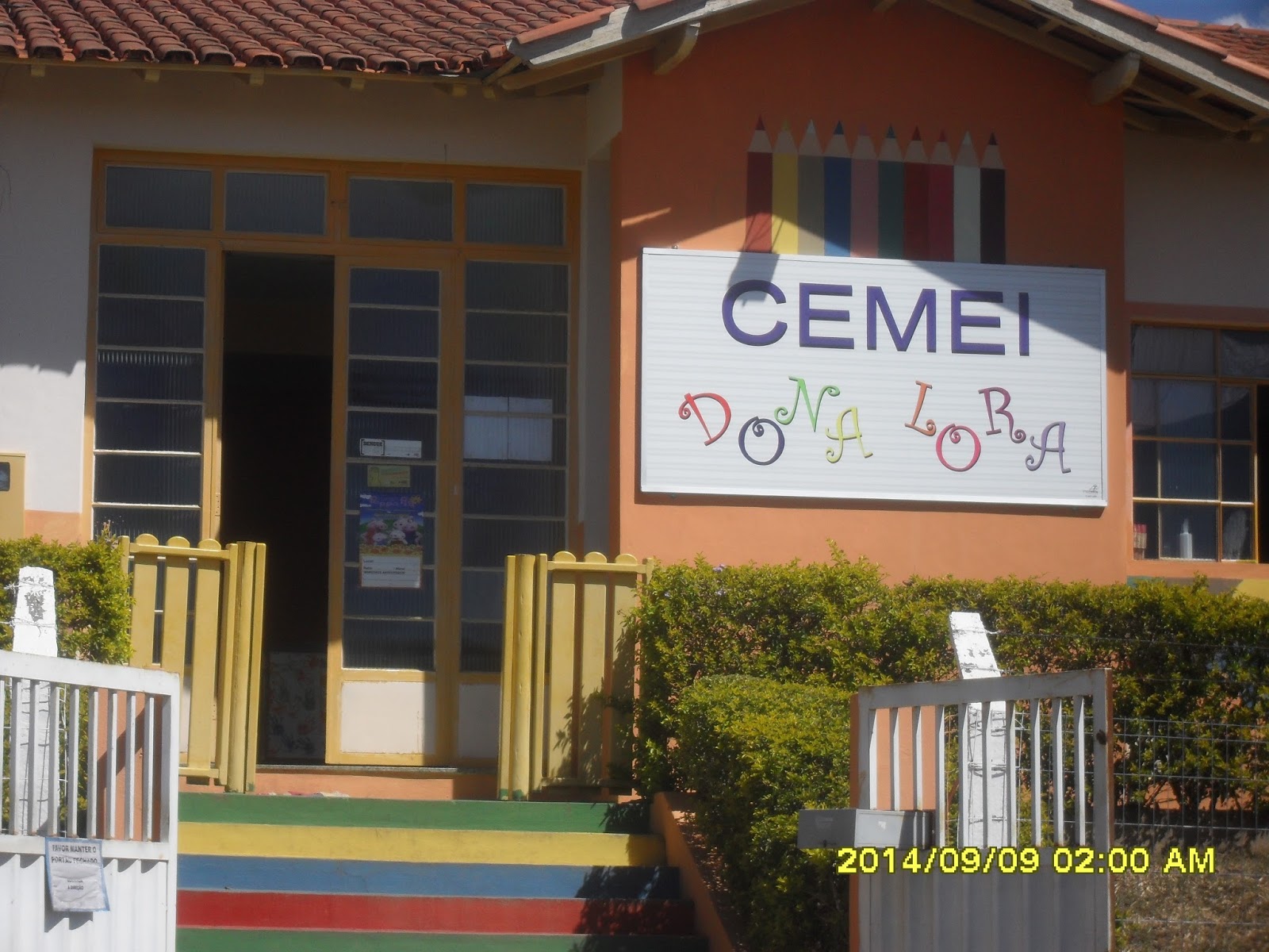 CEMEI "DONA LORA": Estrutura física do CEMEI
