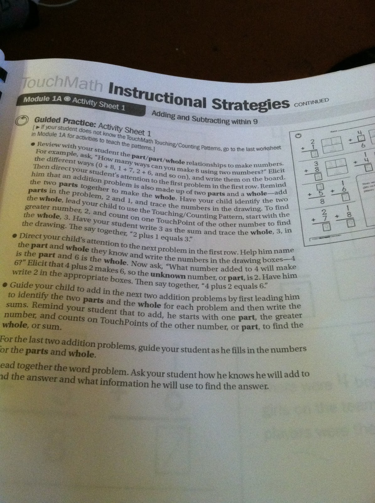 Krazy Kuehner Days: Doing Math the Touch Math Way....Bringing Numbers ...