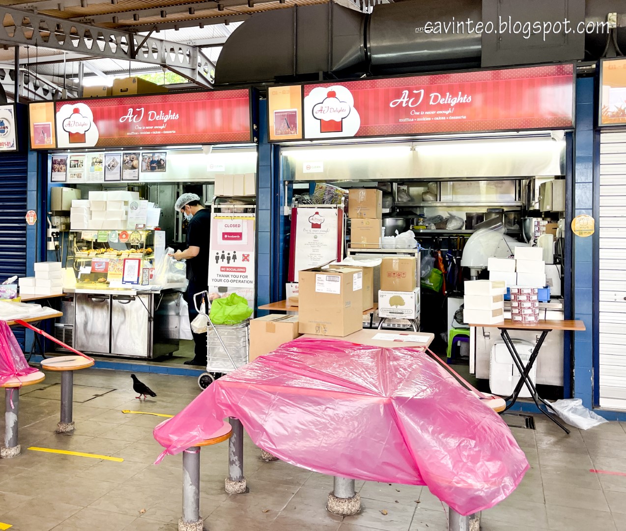 Entree Kibbles: The Assorted Muffins at AJ Delights in Alexandra ...