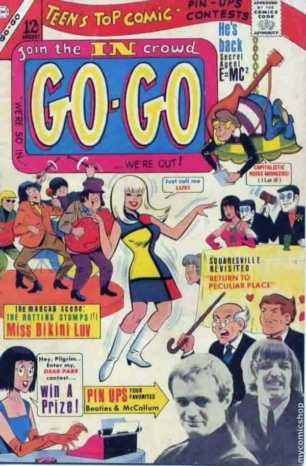 1966 My Favorite Year: Go-Go Comics