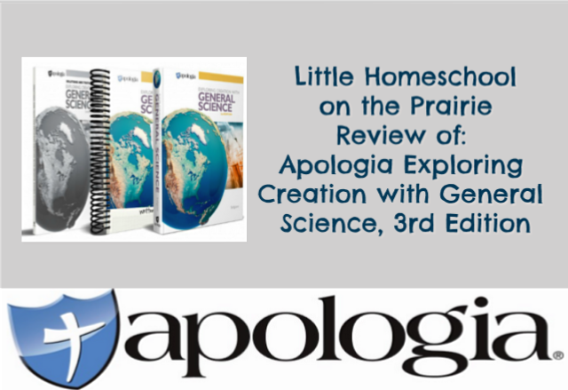 Little Homeschool on the Prairie: Apologia Exploring Creation with ...