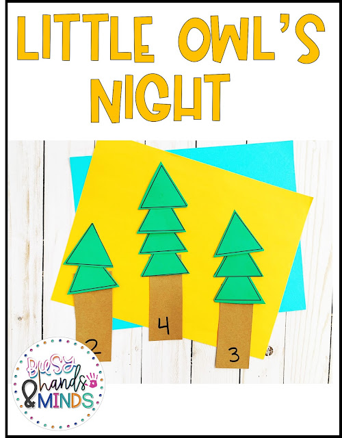 Little Owl's Night- Preschool Book Companion- Letter O | Busy Hands and ...