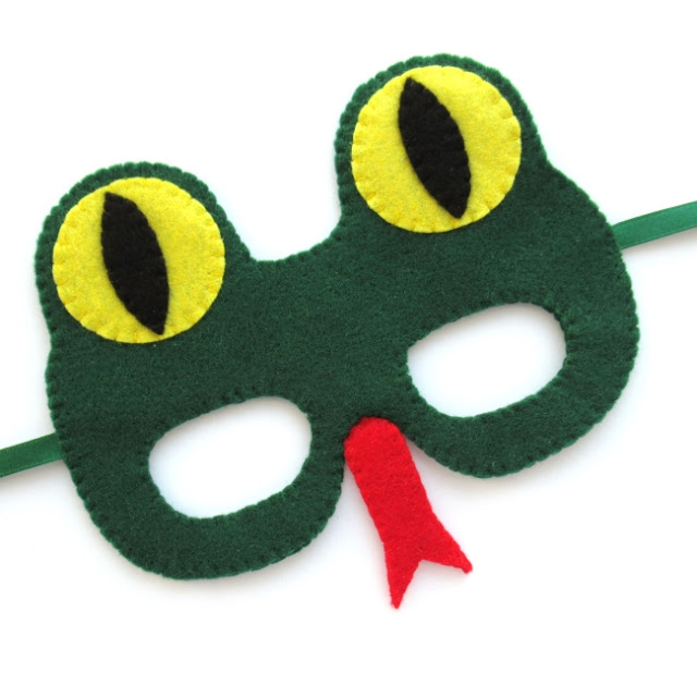 Frog Mask Template