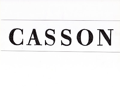 CASSON LONDON: Casson Logo Inspiration